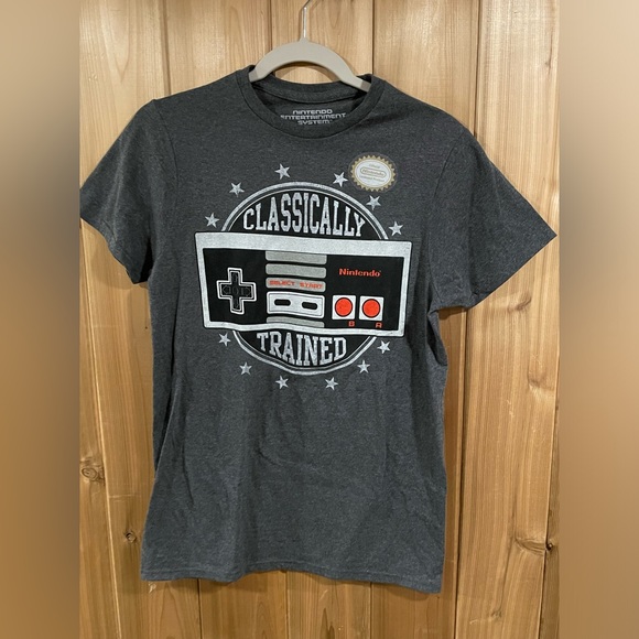 Nintendo | Shirts | Nintendo System Classically Trained Nintendo Tshirt ...